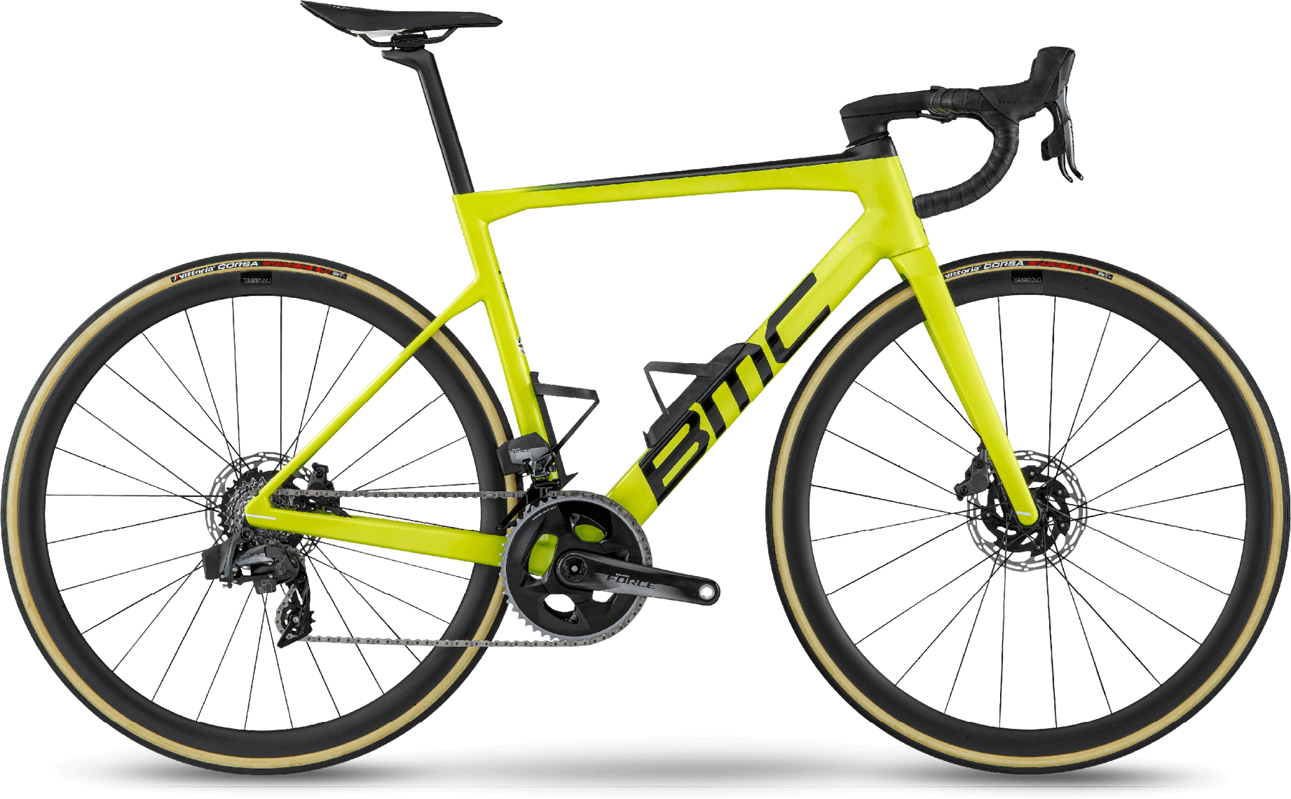 BMC Teammachine SLR01 FOUR 2022 Gul Cykelinfo